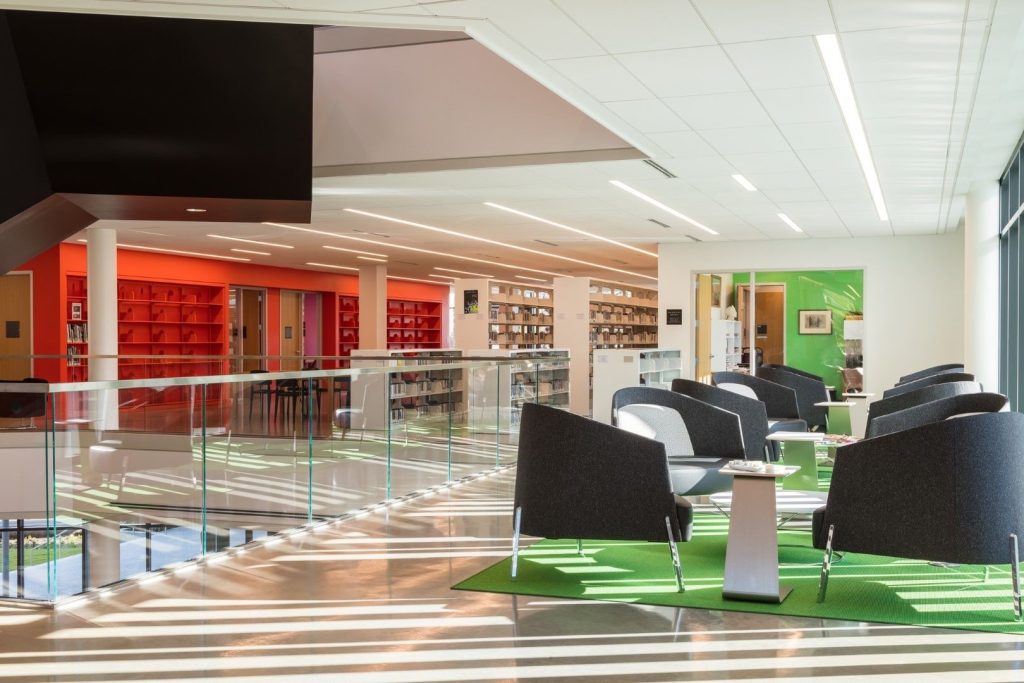 Alfred R. Goldstein Library, Ringling College of Art and Design - Kawneer