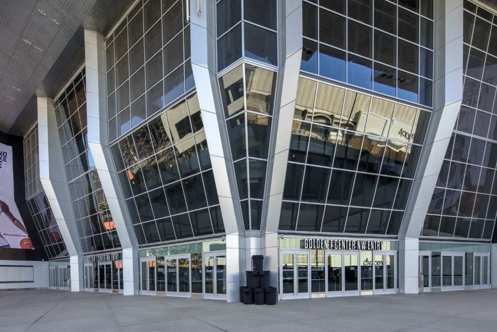 Golden 1 Center Sacramento Kings Arena - Kawneer Sports Facilities Projects