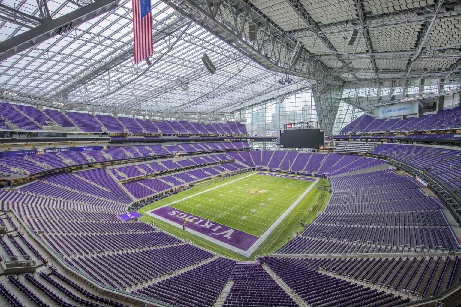 U.S. Bank Stadium - Kawneer Sports Facilities Sector Projects
