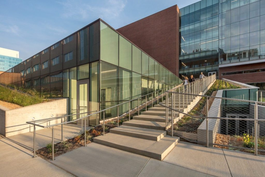 University of Kansas Medical Center Health Education Building - Kawneer