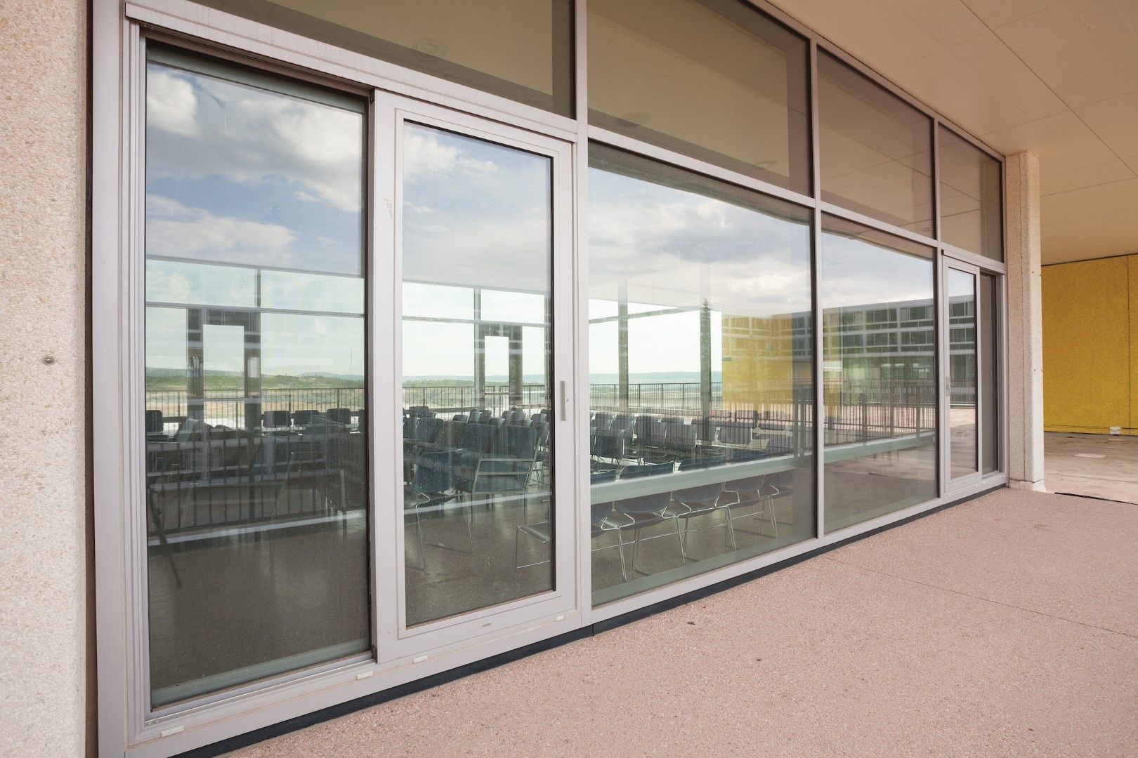 Vandenberg Hall, U.S. Air Force Academy - Kawneer Remodel and Retrofit