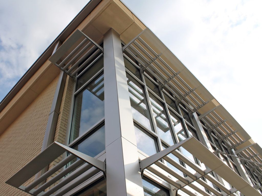 Versoleil® SunShade - Outrigger System - for Storefront