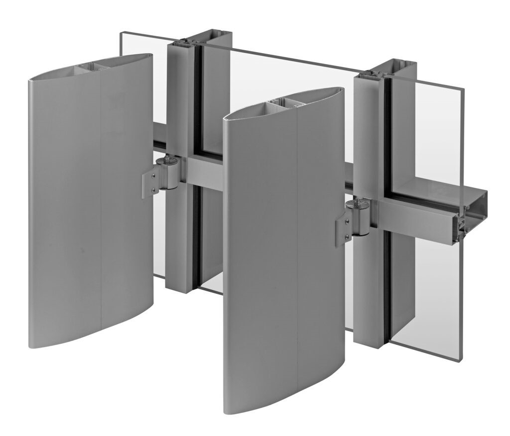 Versoleil® SunShade - Single Blade System - for Curtain Wall