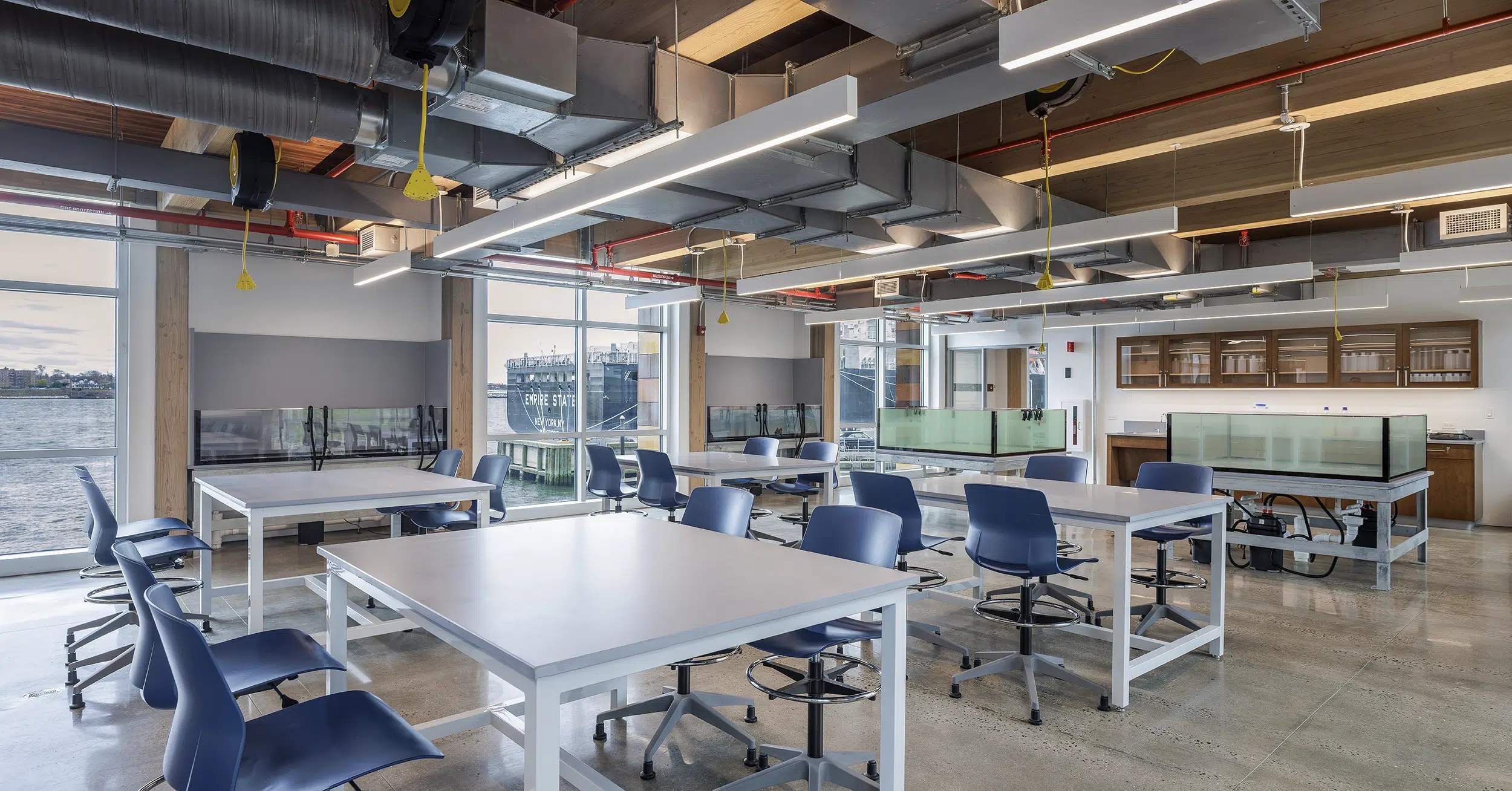 Seamanship Center at Maritime College, SUNY - Kawneer Education Projects