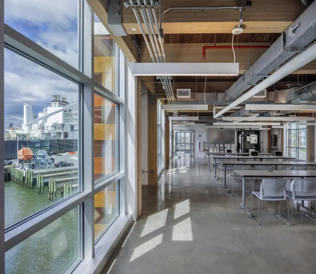 Seamanship Center at Maritime College, SUNY - Kawneer Education Projects