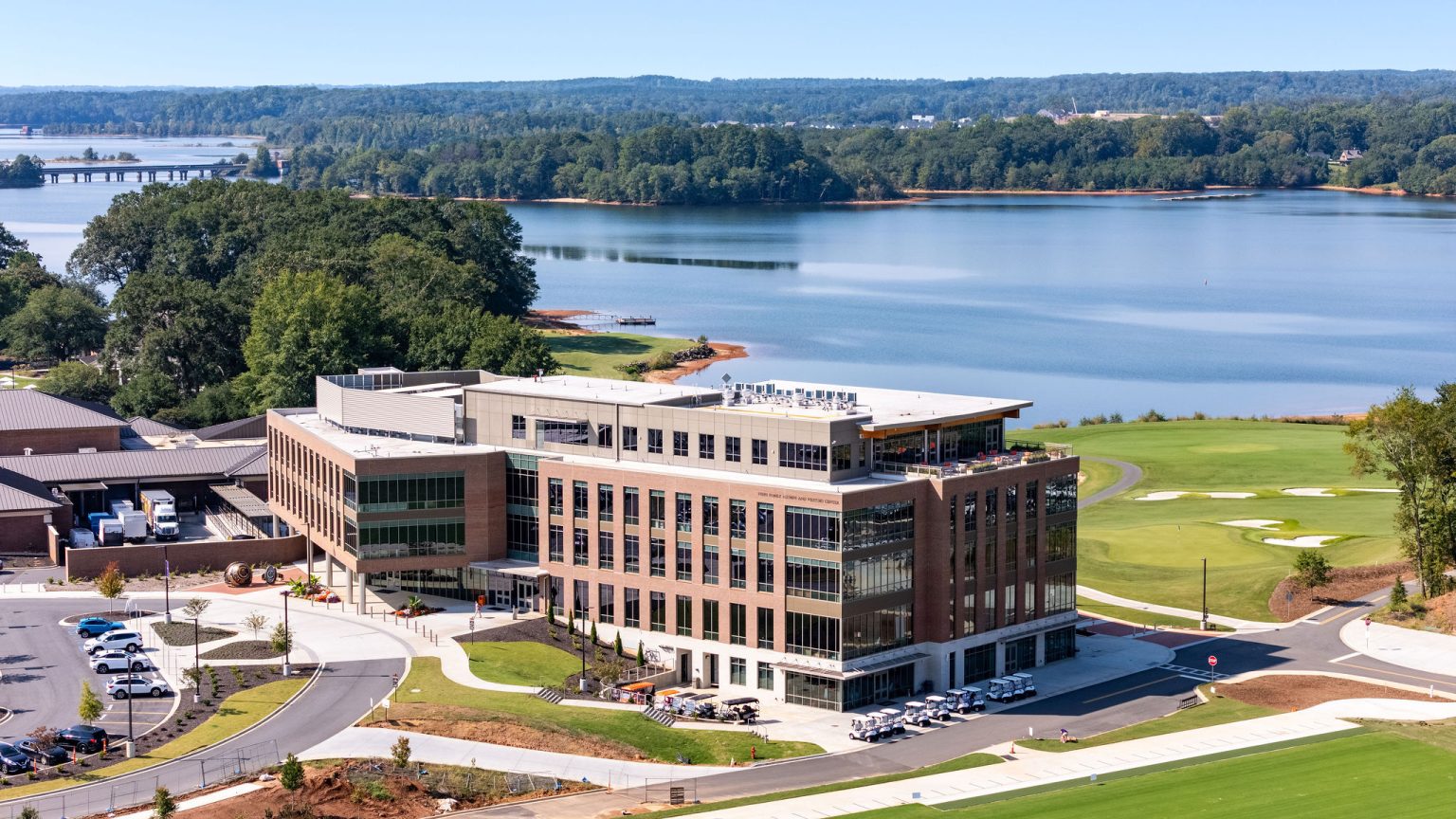 Clemson University Nieri Family Alumni and Visitors Center - Kawneer